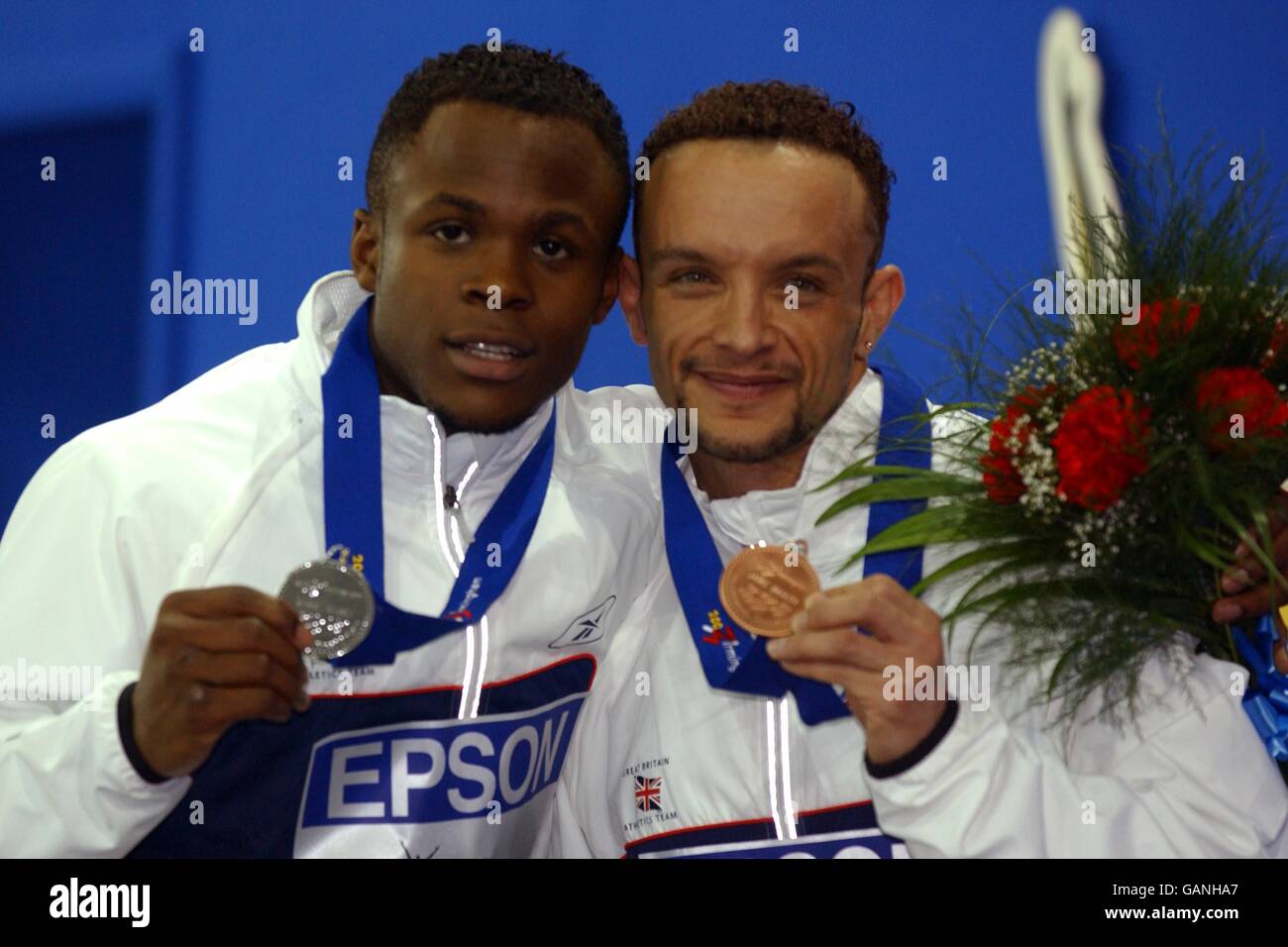 Great Britain's Daniel Caines (left) and Jamie Baulch (right) with ...