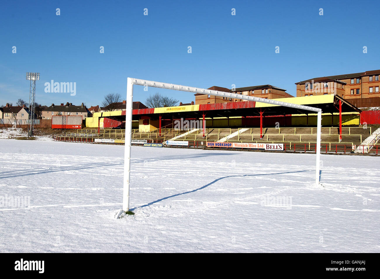 Cliftonhill stadium hi-res stock photography and images - Alamy