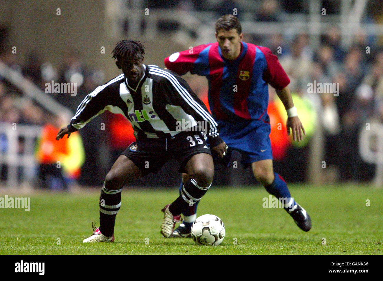 Soccer - UEFA Champions League - Group A - Newcastle United v Barcelona ...