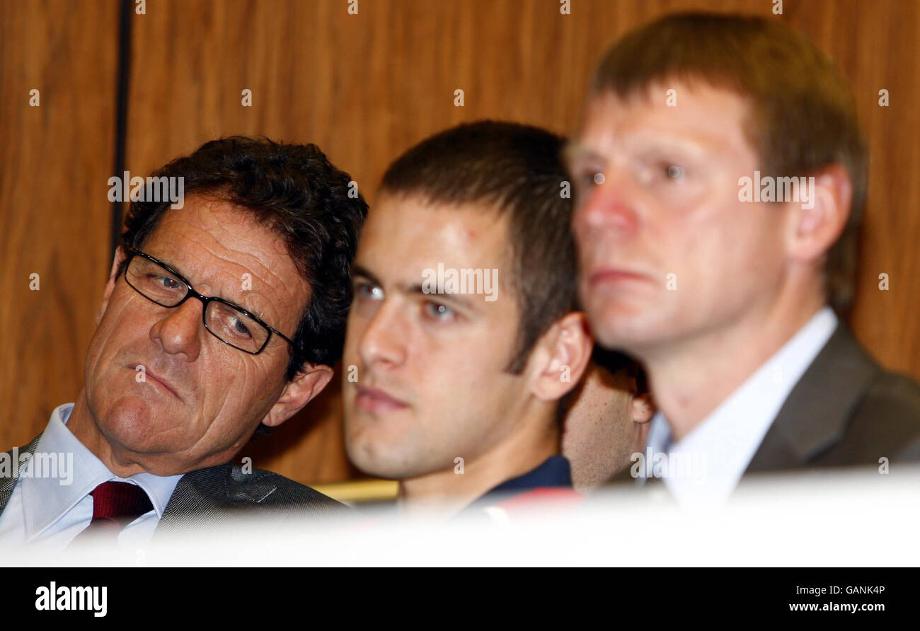England manager fabio capello press conference wembley stadium hi-res ...