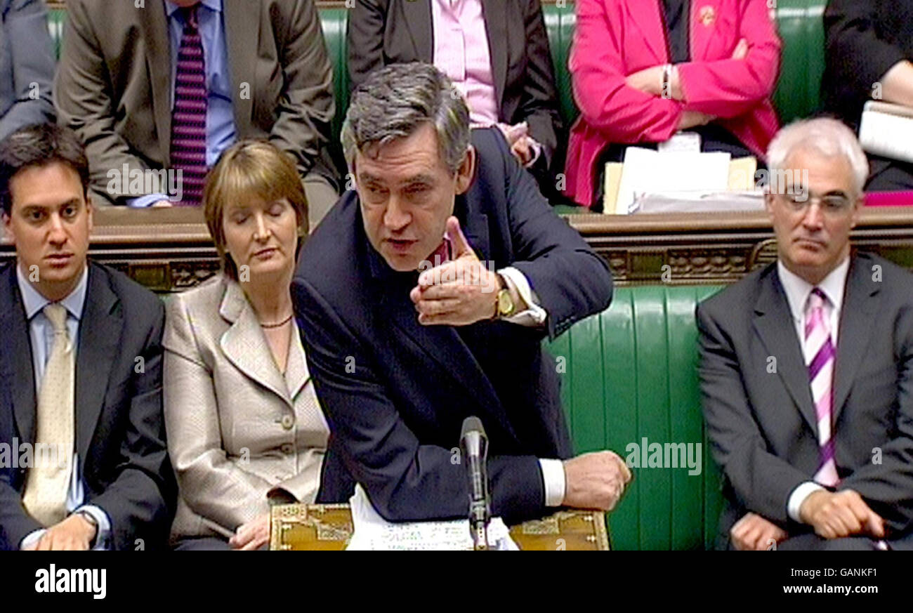 Prime Minister's Questions Stock Photo - Alamy