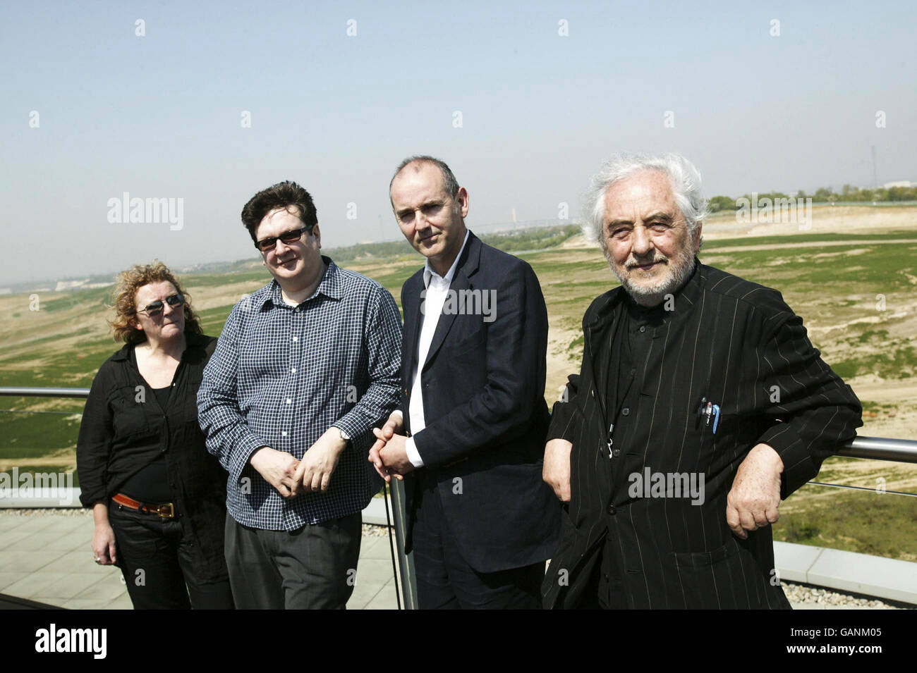 Four of the five shortlisted artists for the 2 million Ebbsfleet ...