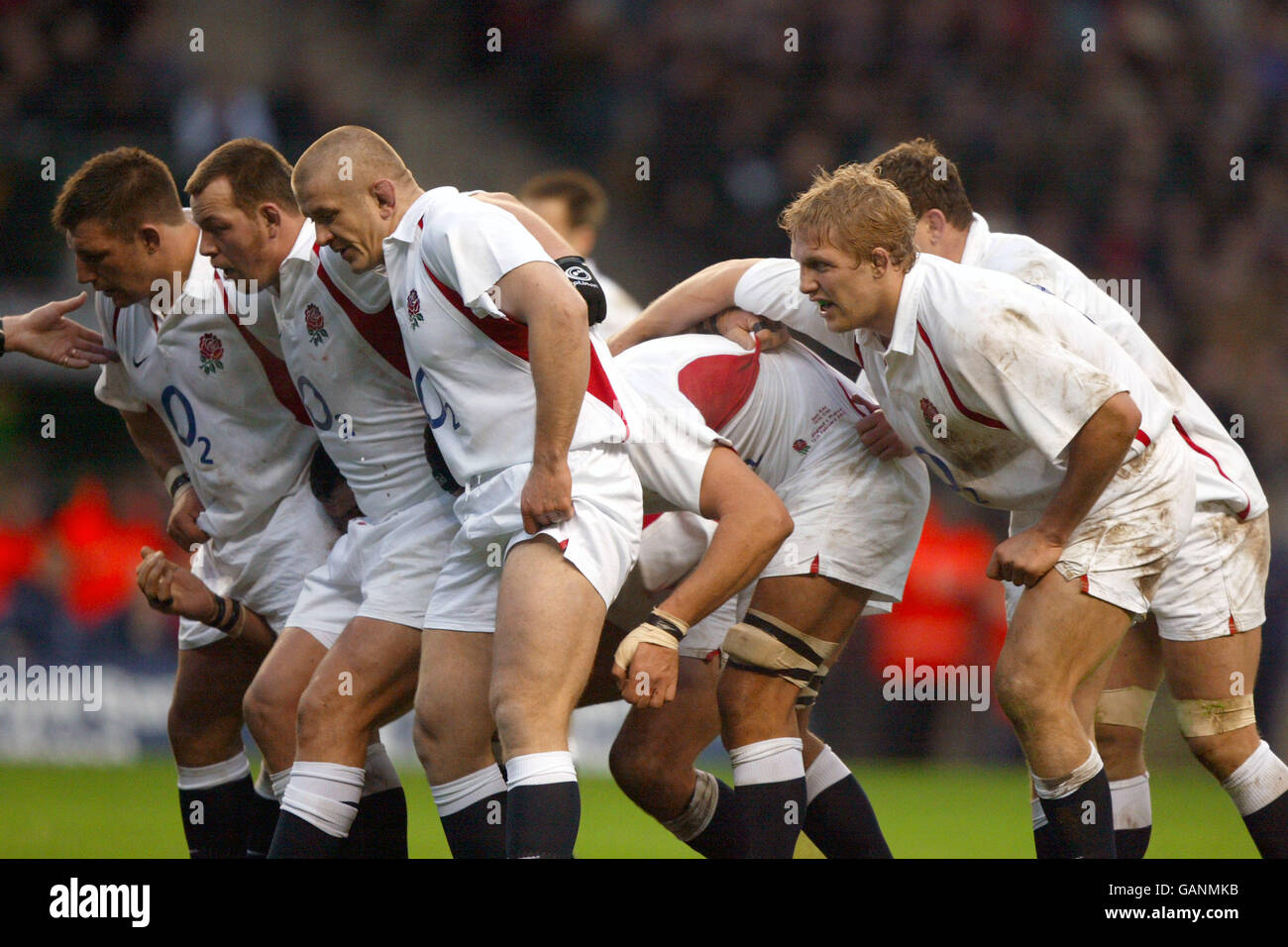The england players form for a scrum hi-res stock photography and ...