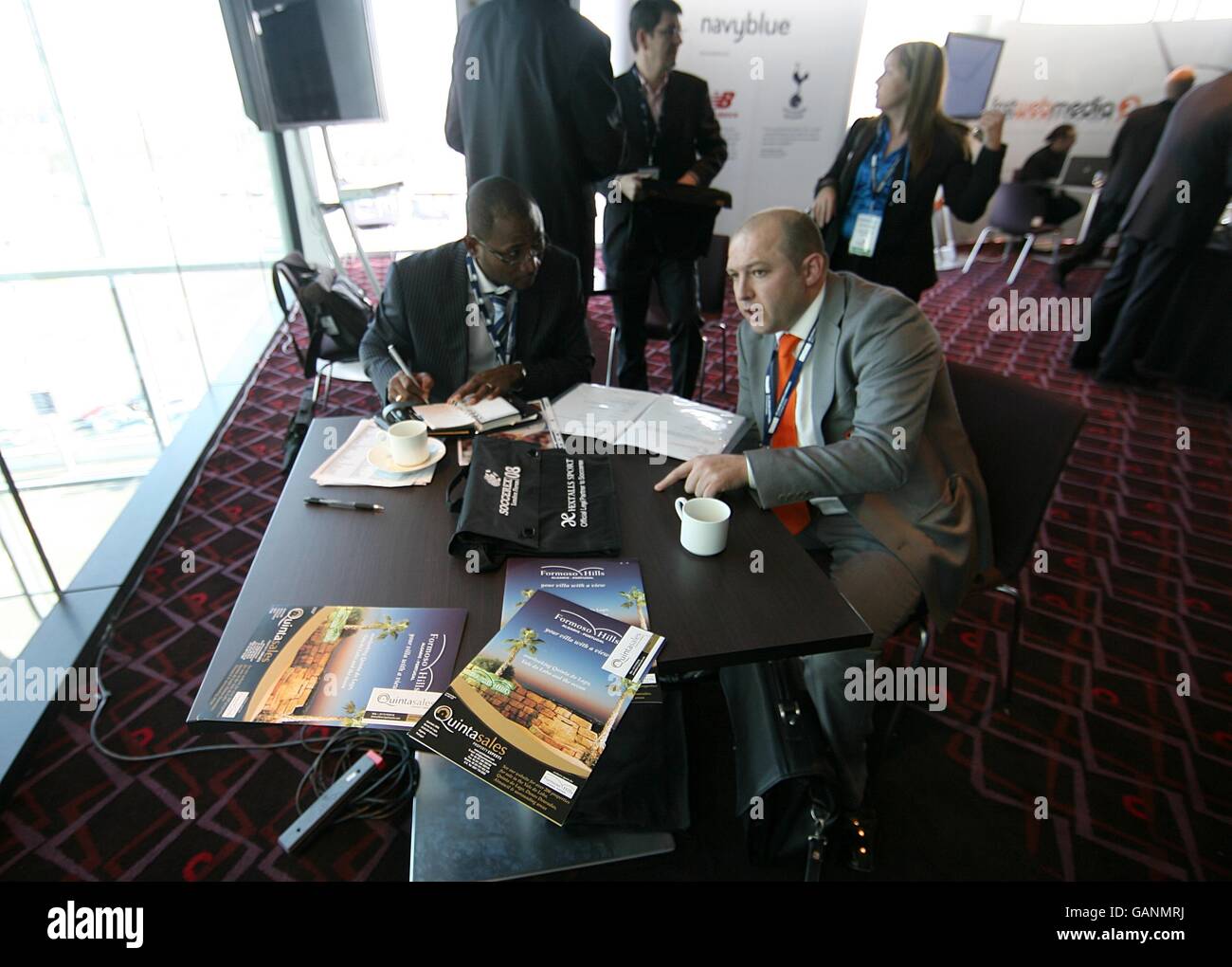 Soccerex London Forum - Wembley Stadium Stock Photo - Alamy