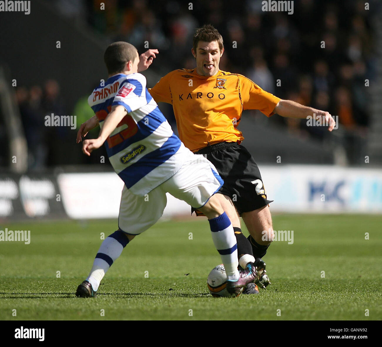 Football soccer kingston communications stadium ball full length hi-res ...