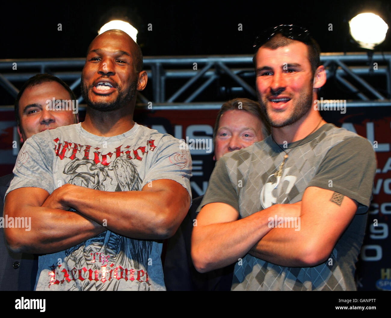 Boxing - Joe Calzaghe and Bernard Hopkins - Planet Hollywood Hotel ...