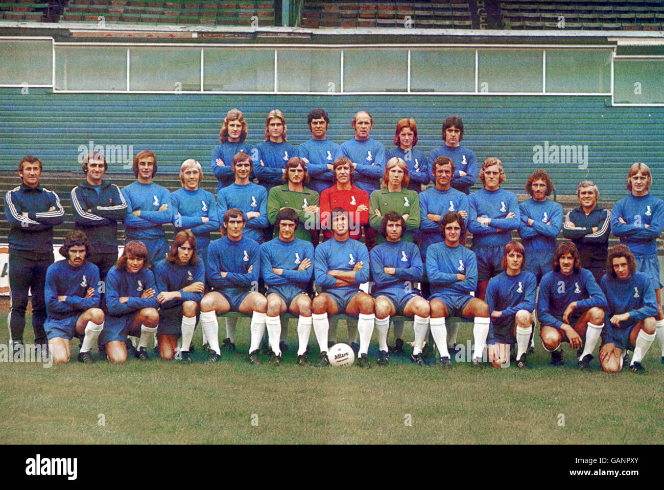 Oldham Athletic squad 1973-74: (back row, l-r) Ian Buckley, Mike Lester ...