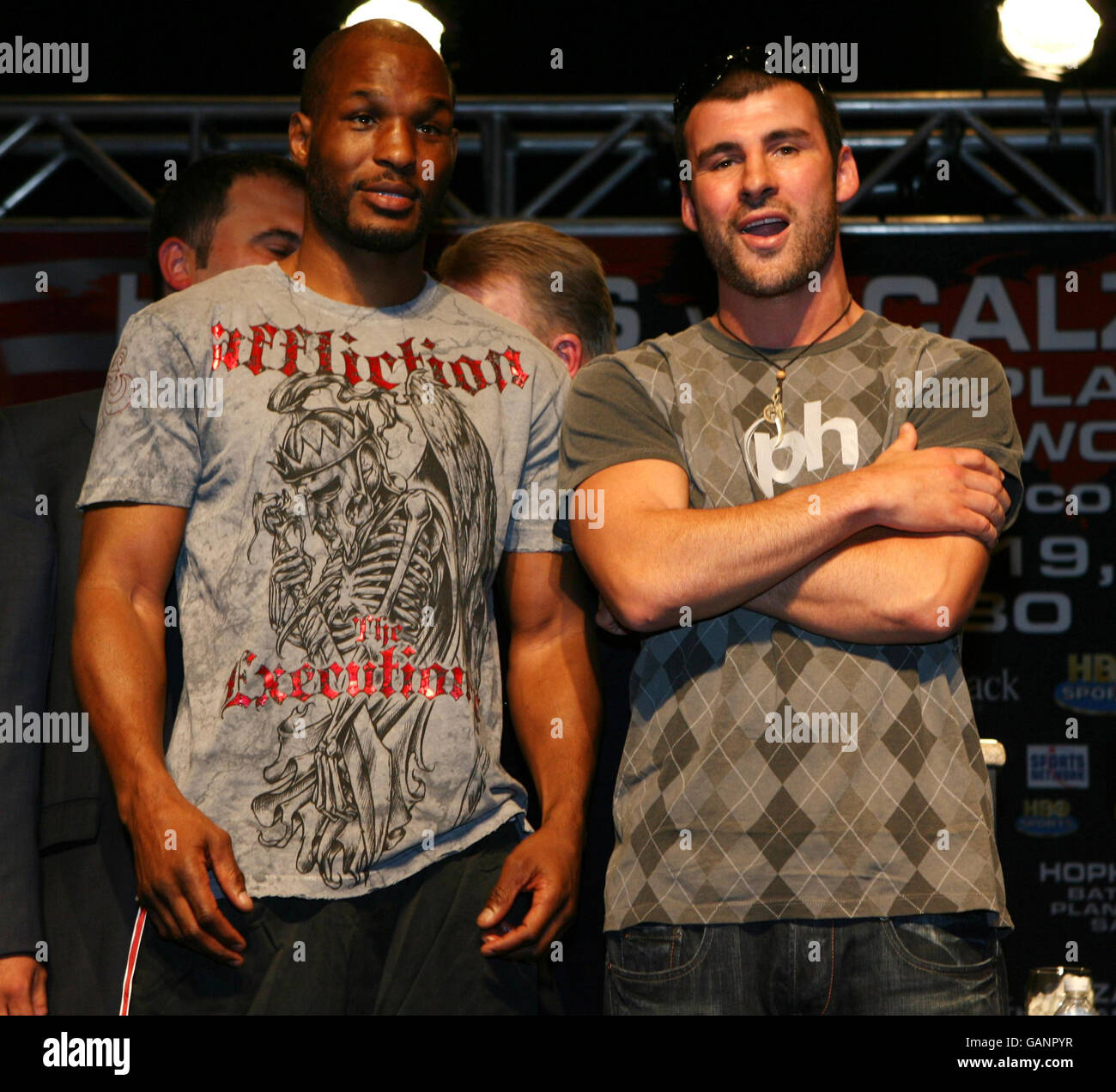 Boxing - Joe Calzaghe and Bernard Hopkins - Planet Hollywood Hotel ...