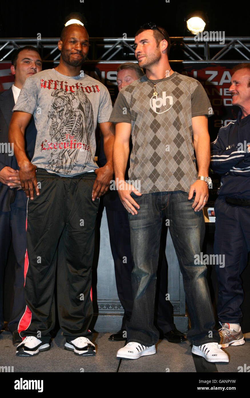 Boxing joe calzaghe bernard hopkins hi-res stock photography and images ...
