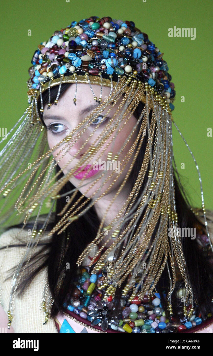 Arlene knox models a rachel lamb ancient egypt design High Resolution ...