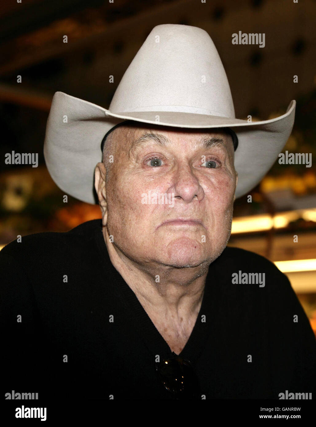 Hollywood actor and artist Tony Curtis during a photocall for The Tony ...