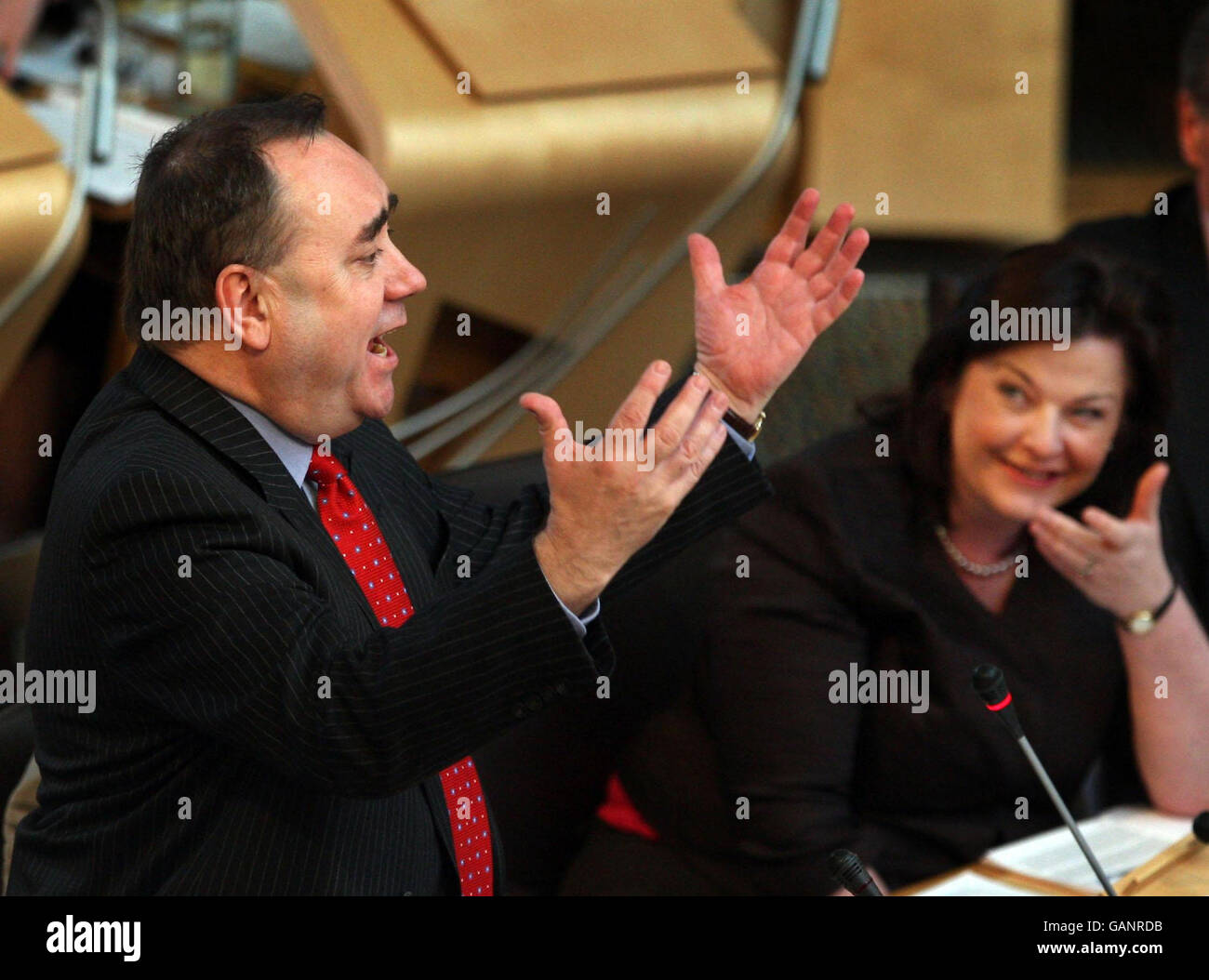 First Ministers Question Time Stock Photo - Alamy