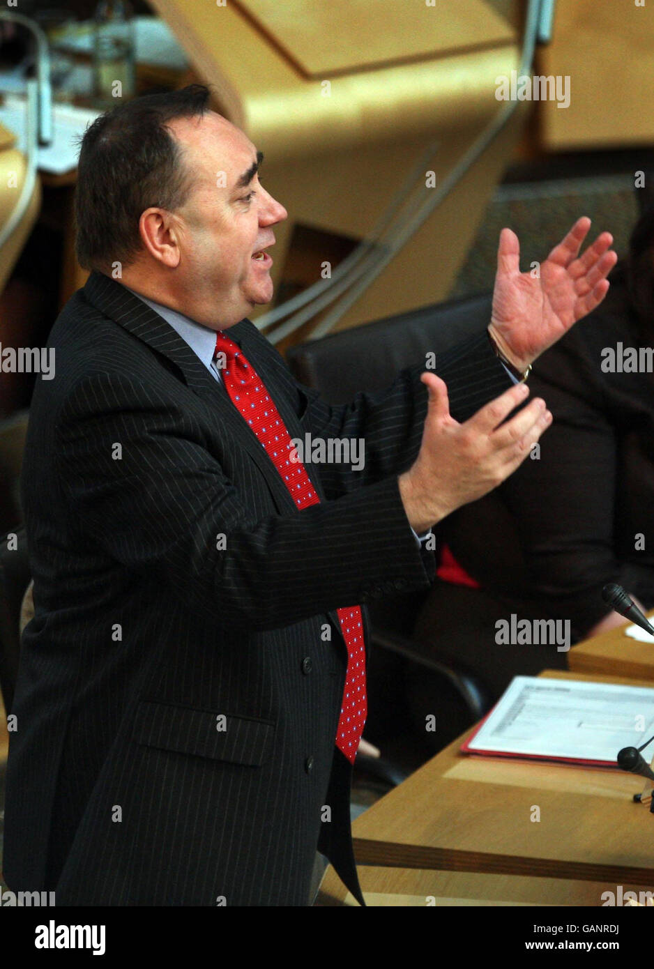 First Ministers Question Time Stock Photo - Alamy