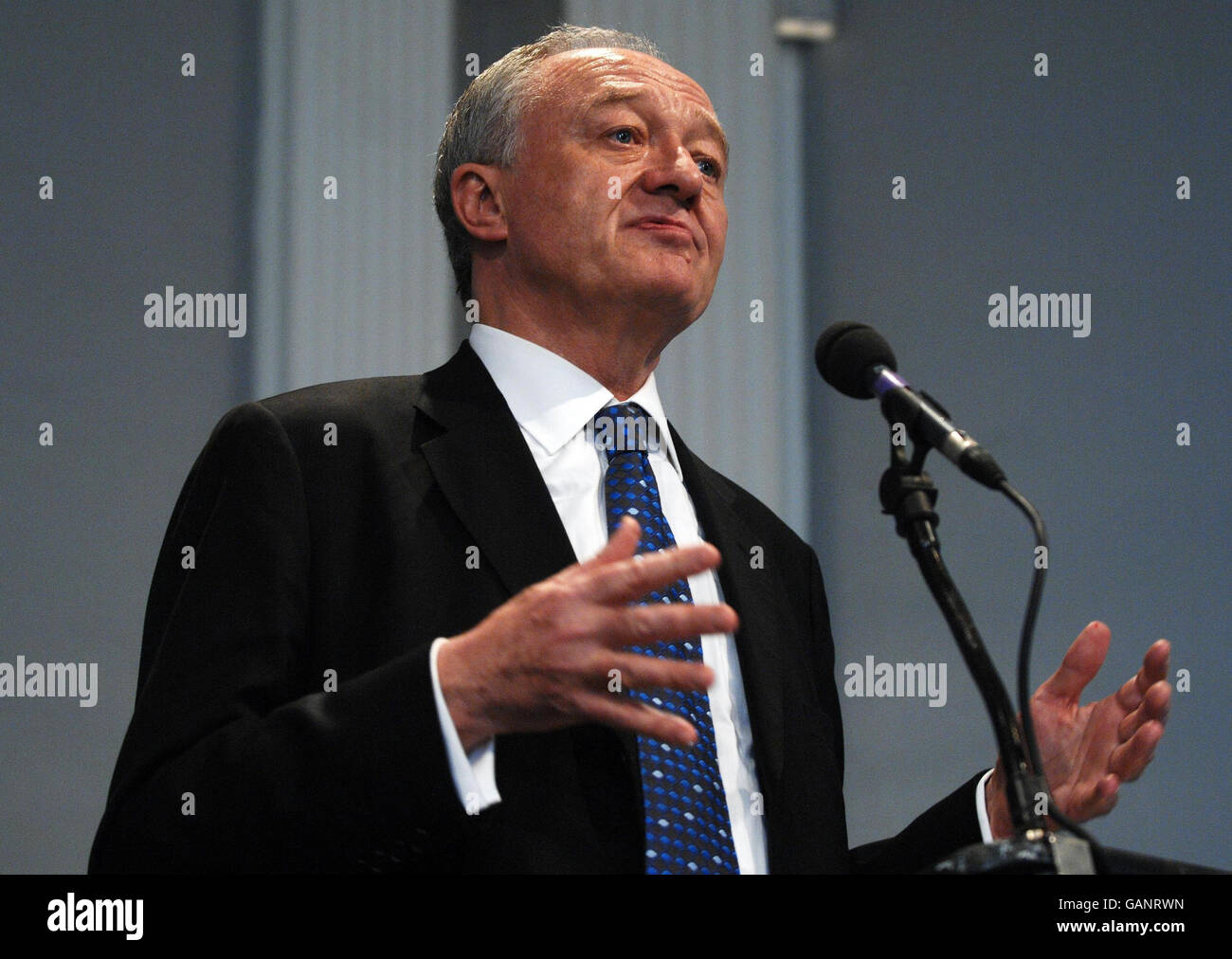 Ken Livingstone speaks at the launch of his culture manifesto at the ...