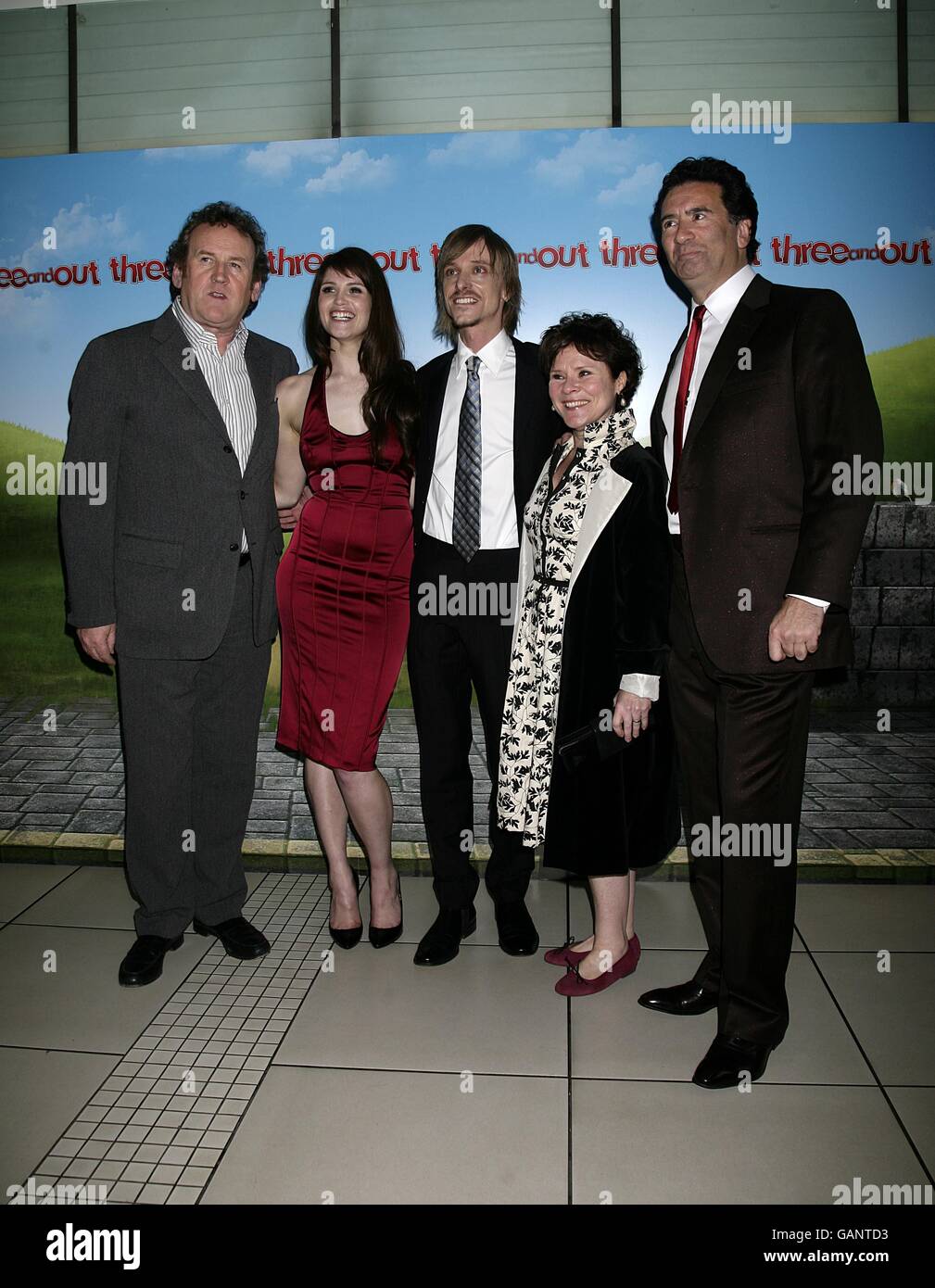Three and Out World Charity Premiere - London Stock Photo - Alamy