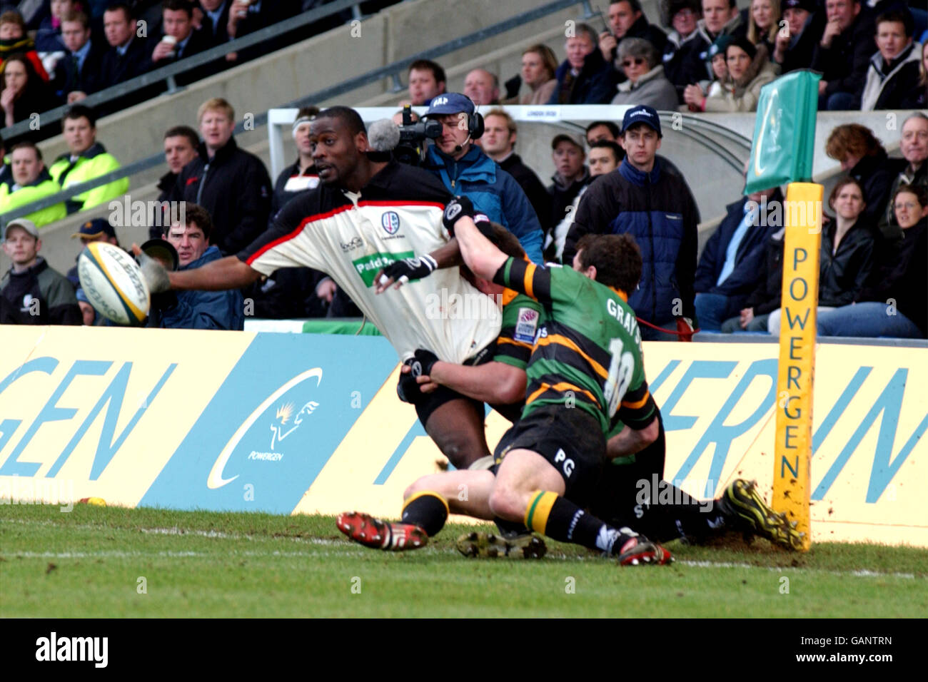 Rugby Union - Powergen Cup - Semi Final - London Irish v Northampton ...