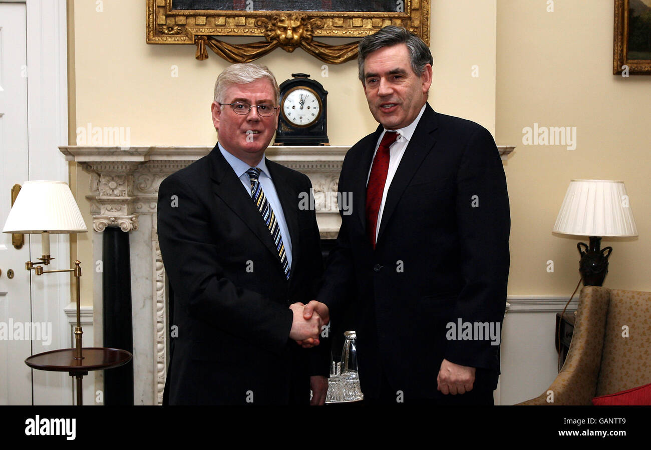 The leader of the irish labour party eamonn gilmore hi-res stock ...