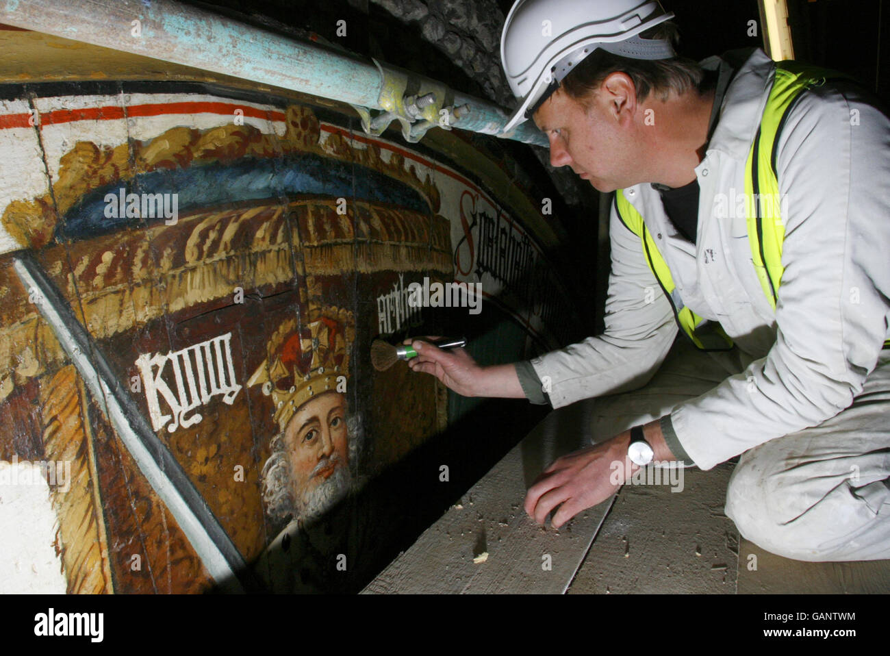 King Arthur's famous Round Table Stock Photo - Alamy