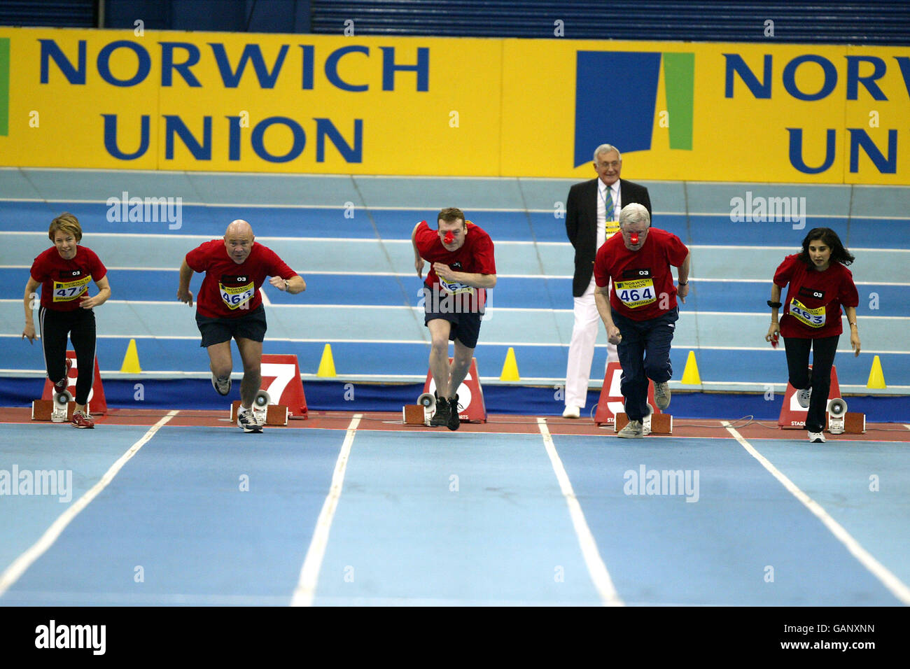Norwich union indoor trials hi-res stock photography and images - Alamy