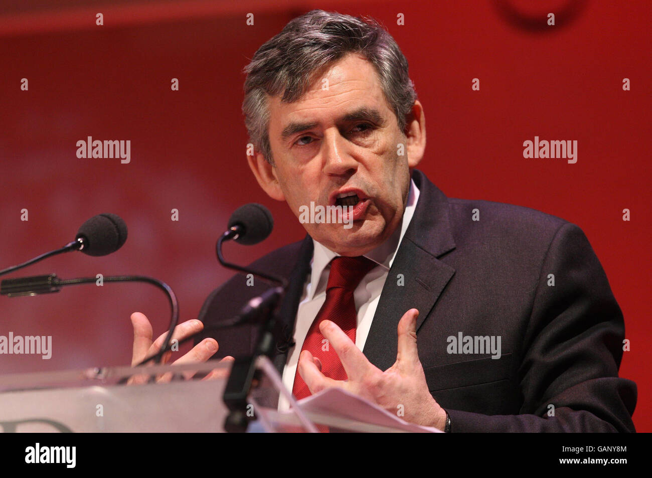 Politicians and showbiz stars in conference line-up Stock Photo - Alamy