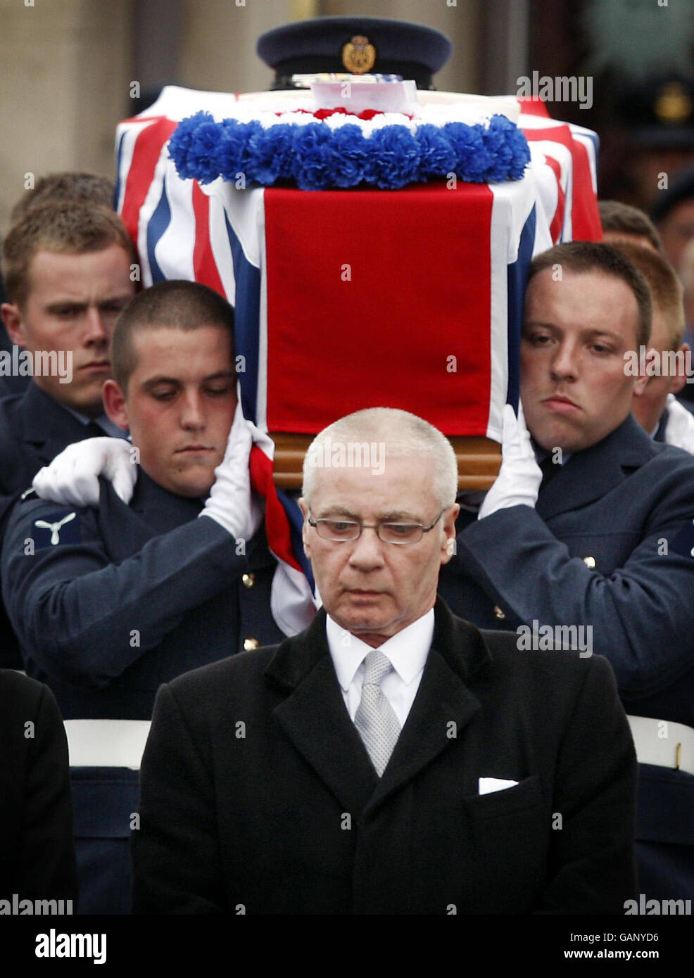 Funeral of RAF Serviceman held Stock Photo - Alamy