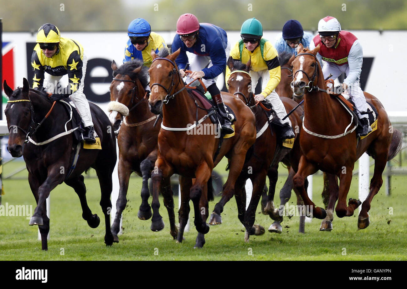 Jockey richard hughes at ascot racecourse hi-res stock photography and ...