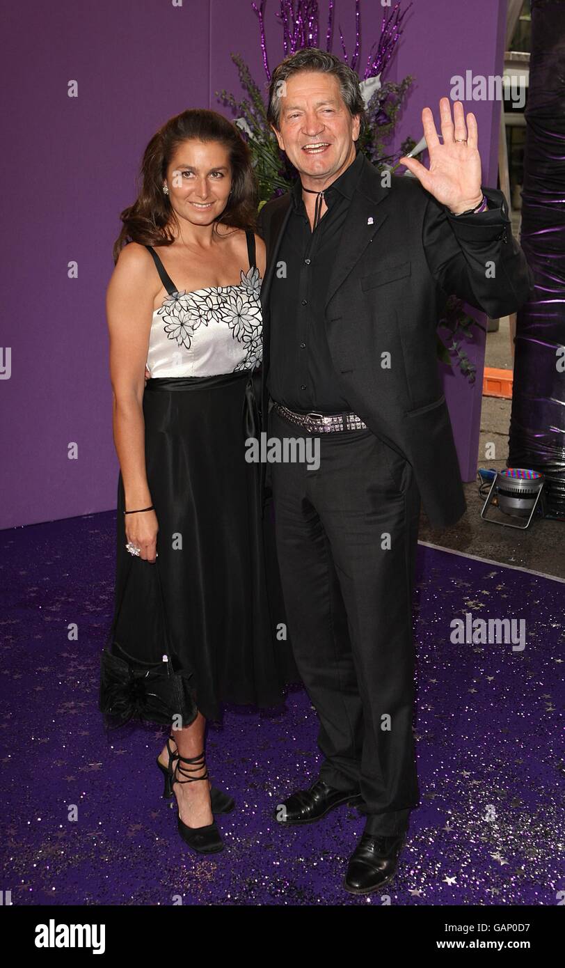 Patrick Mower arrives for the British Soap Awards 2008 at BBC ...