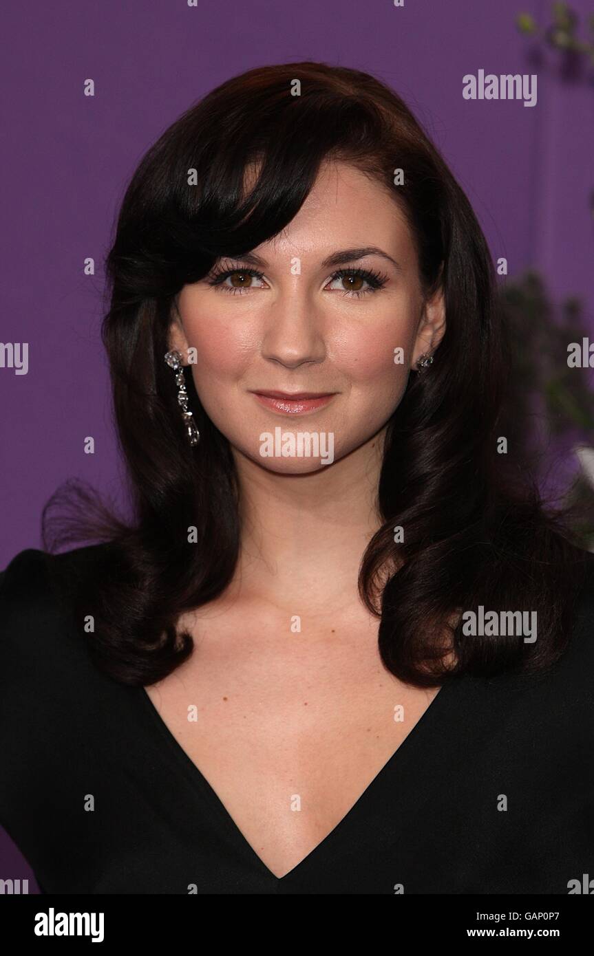 Summer strallen arrives british soap awards 2008 bbc television centre ...