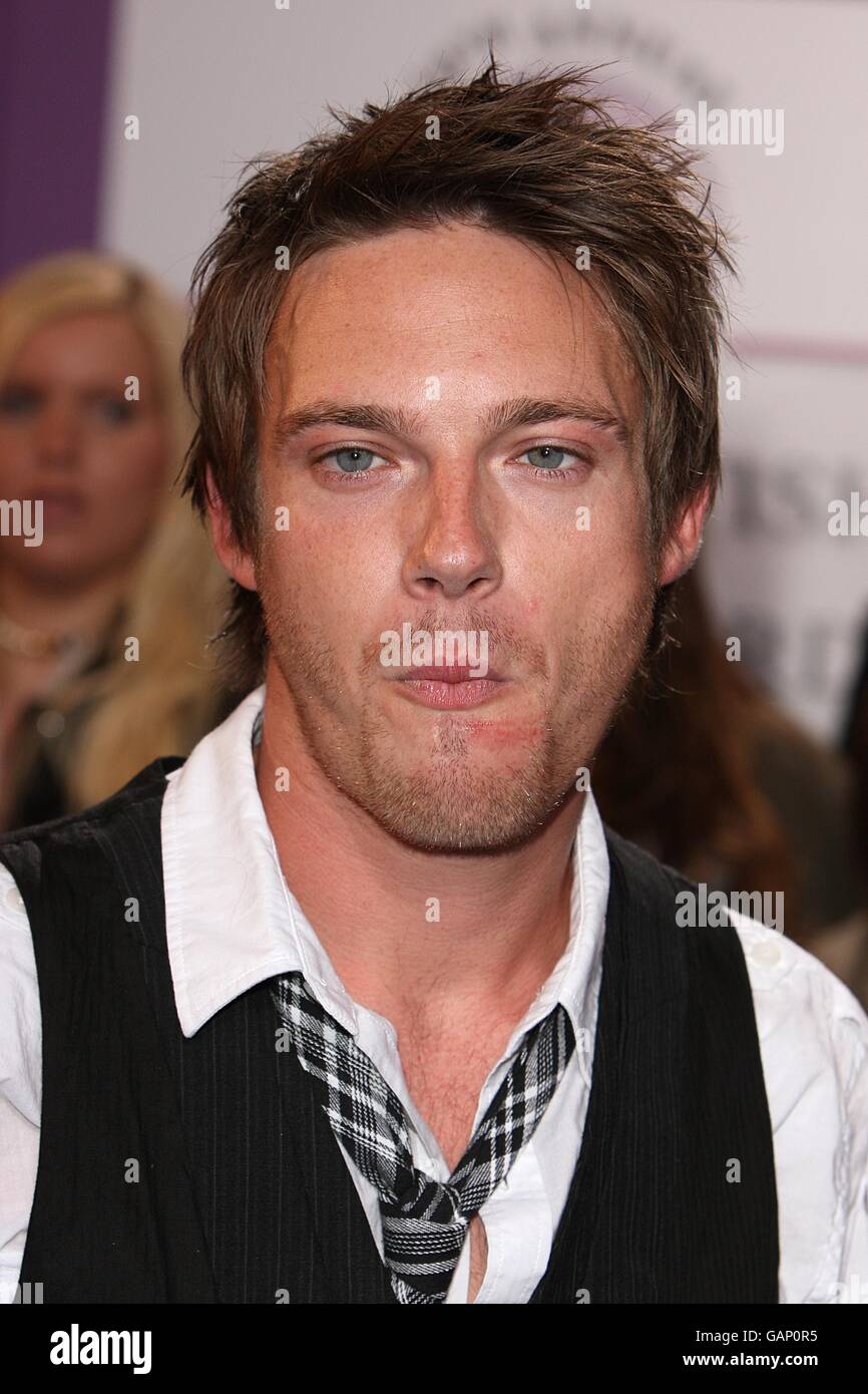 Andrew Moss arrives for the British Soap Awards 2008 at BBC Television ...