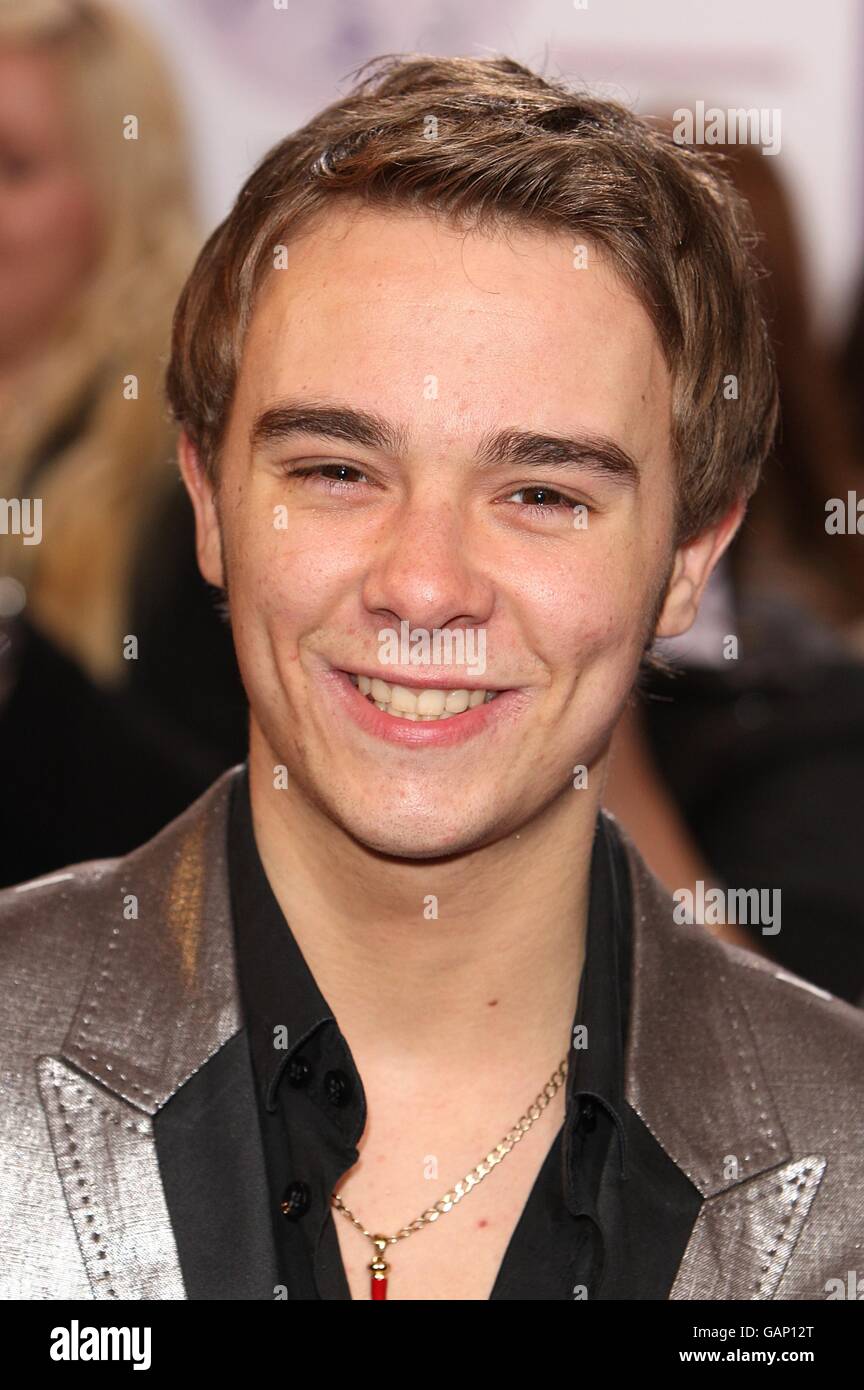 Jack P Shepherd arrives for the British Soap Awards 2008 at BBC ...