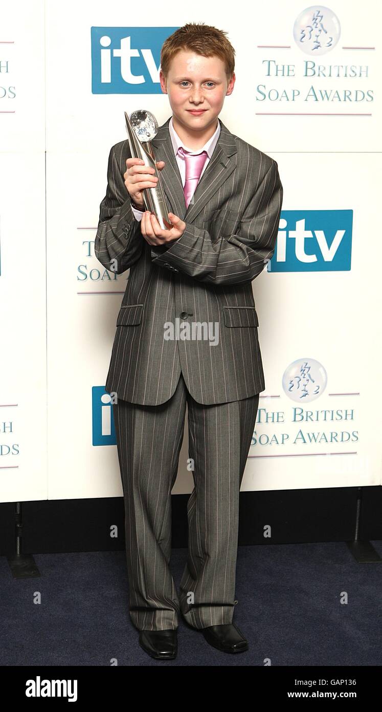 Eastenders' Jamie Borthwick with the Best Dramatic Performance by a ...