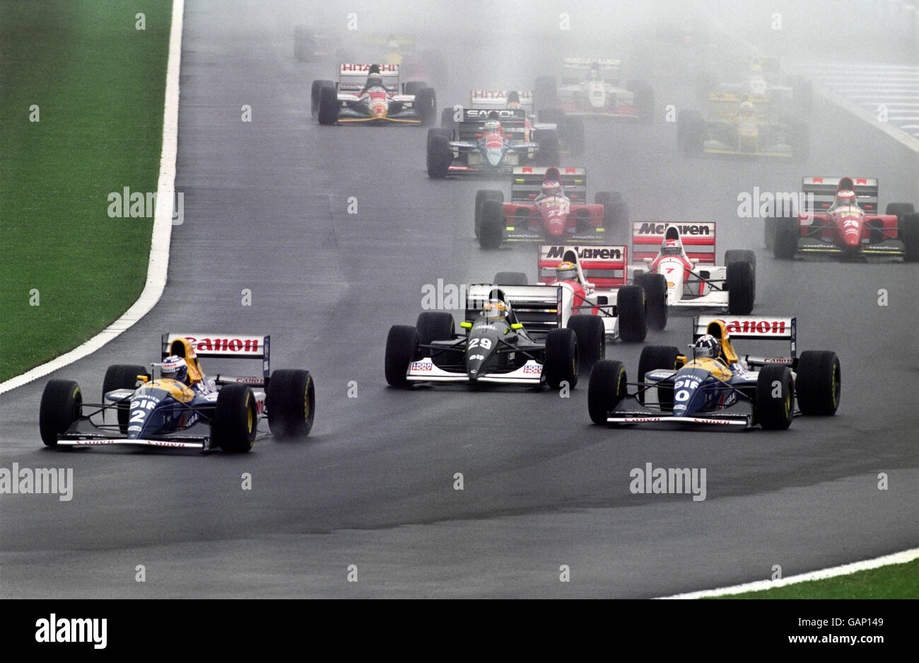 Formula One Motor Racing - European Grand Prix - Donington Park Stock ...