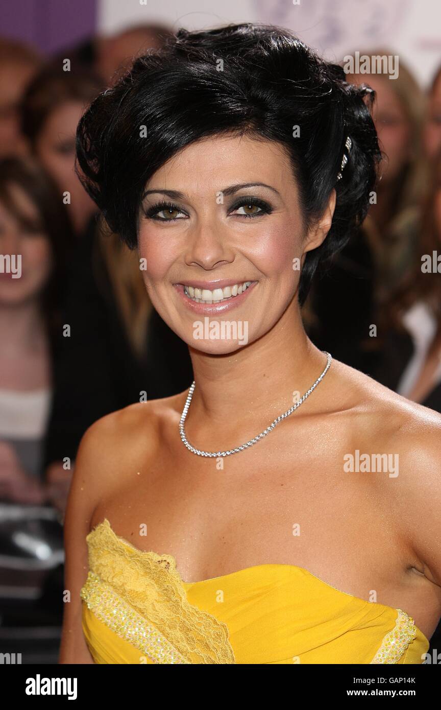 Kym Marsh Arrives For The British Soap Awards 2008 At Bbc Television Centre Wood Lane London
