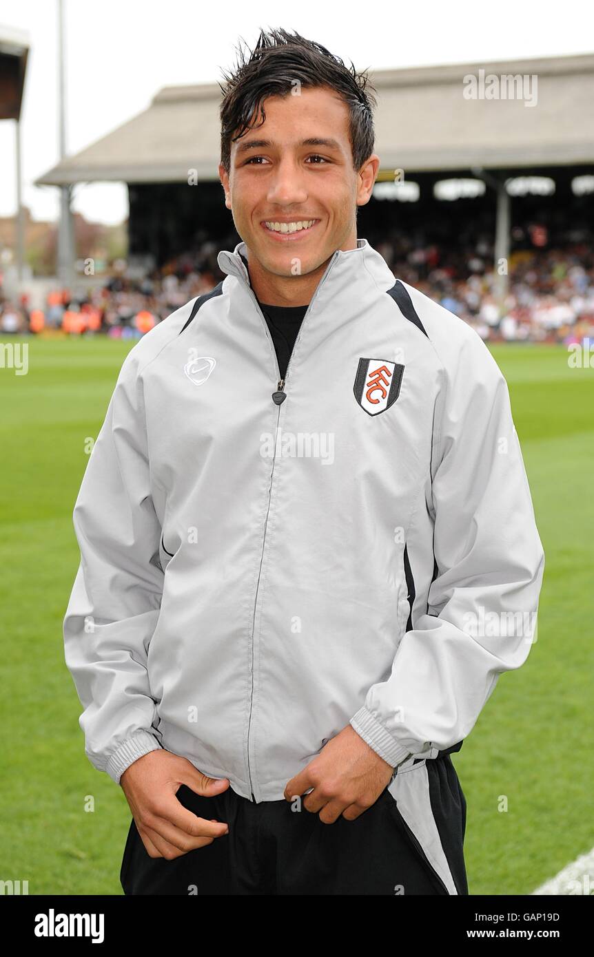 Fulham's new signing Karim Laribi who has signed a professional ...