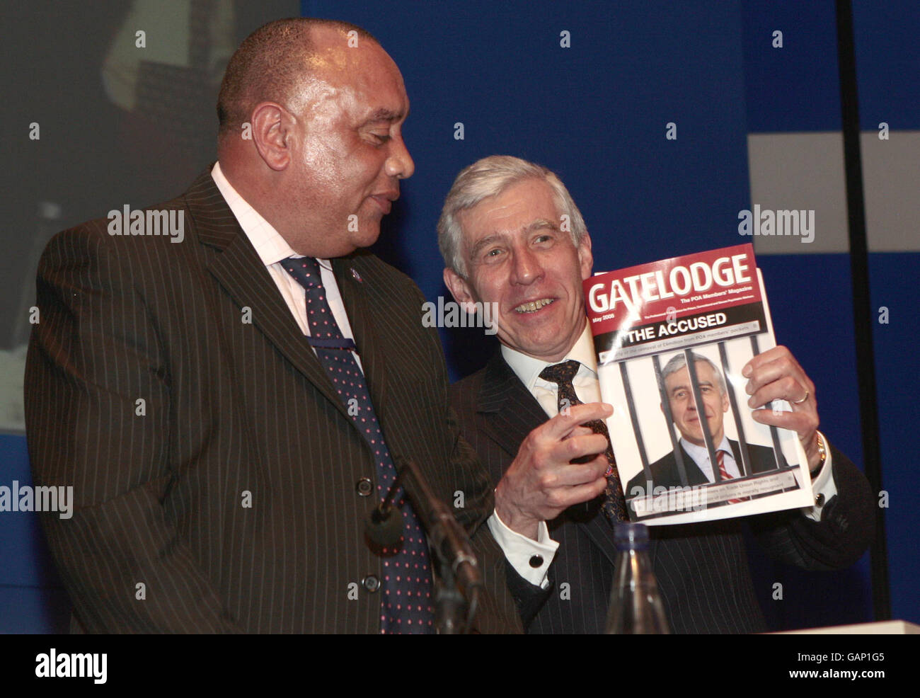 The National Chair of the Prison Officers Association Colin Moses ...