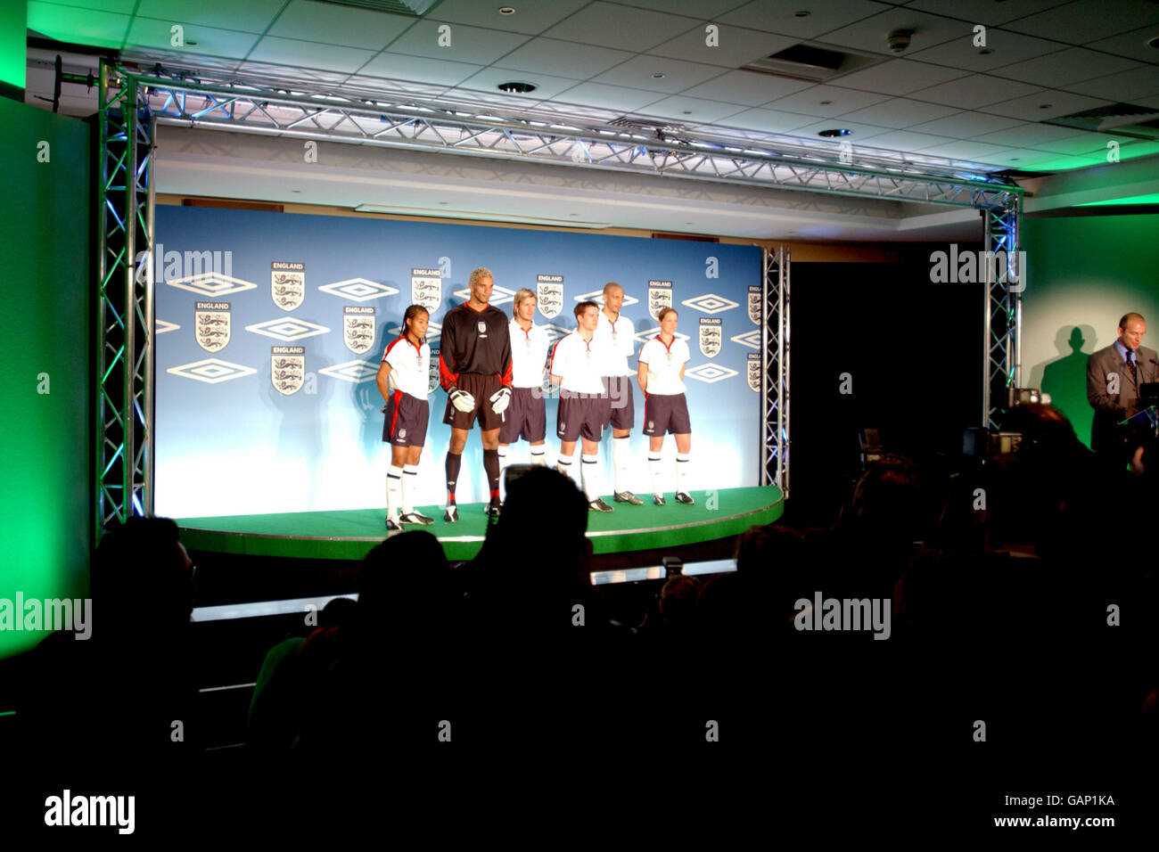 Englands rachel yankey david hi-res stock photography and images - Alamy