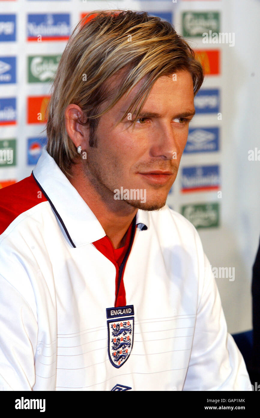 Soccer - England Kit Launch Stock Photo - Alamy