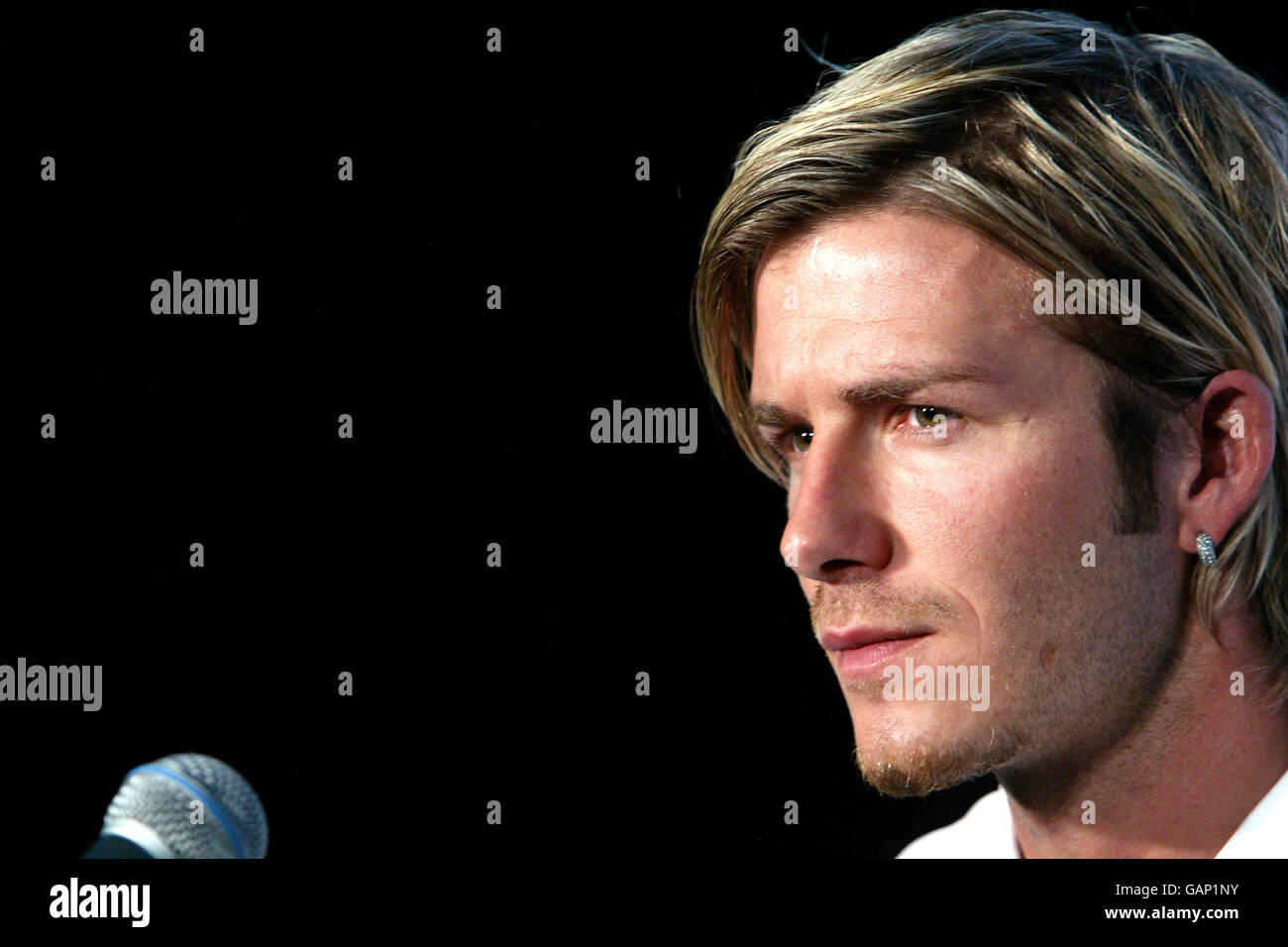 David Beckham England Kit High Resolution Stock Photography and Images ...