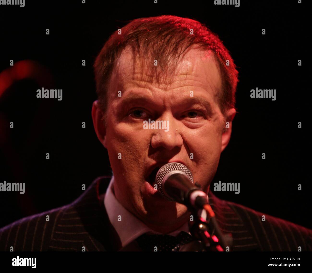 Edwyn Collins performing at Shepherds Bush Empire in west London Stock ...