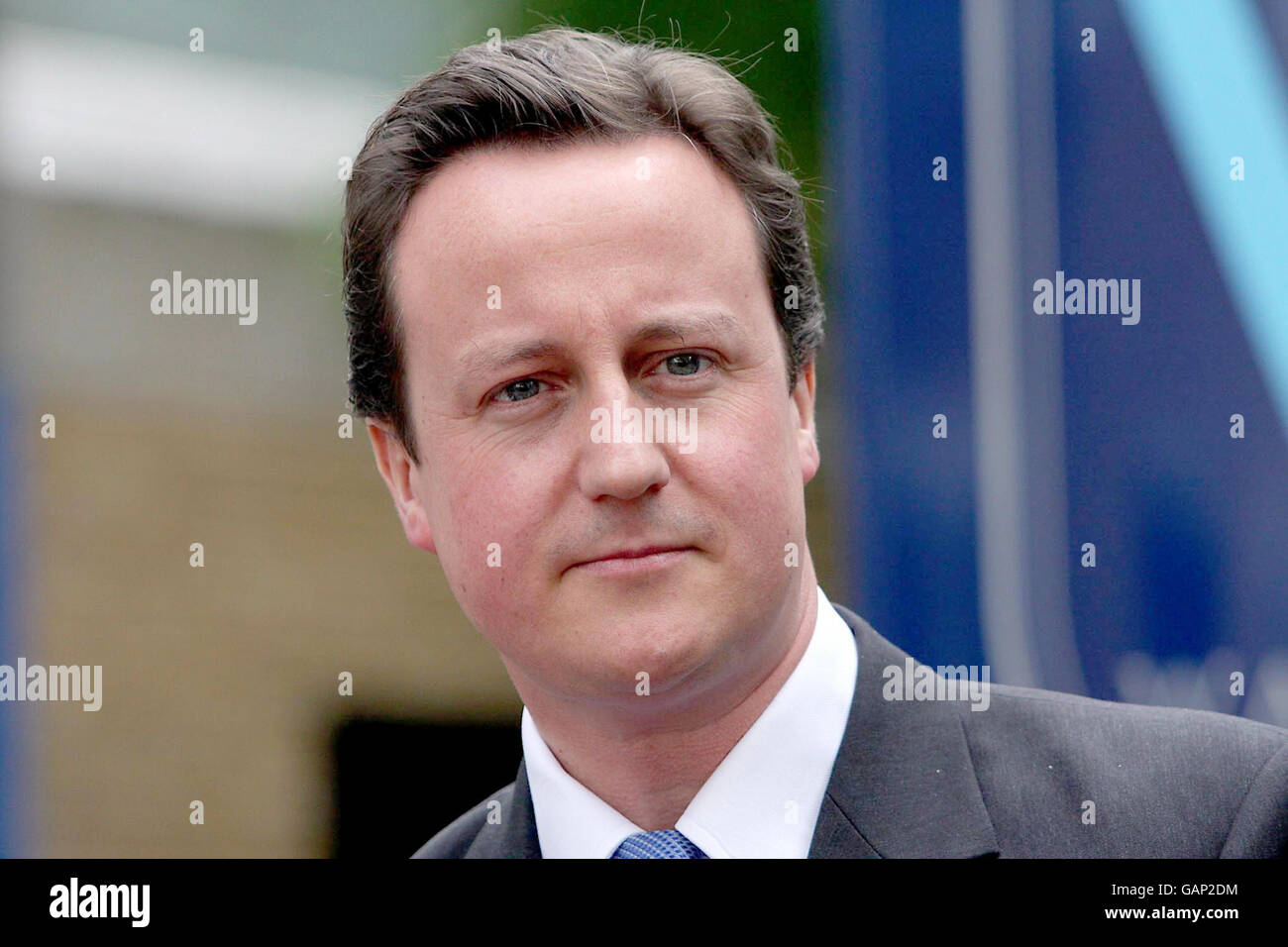 Conservative Party leader David Cameron visited Walworth Academy ...