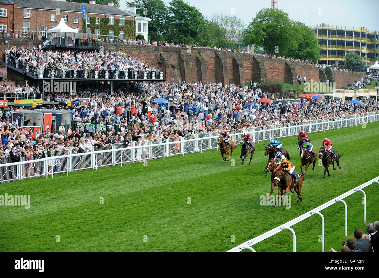 General view of chester racecourse High Resolution Stock Photography ...