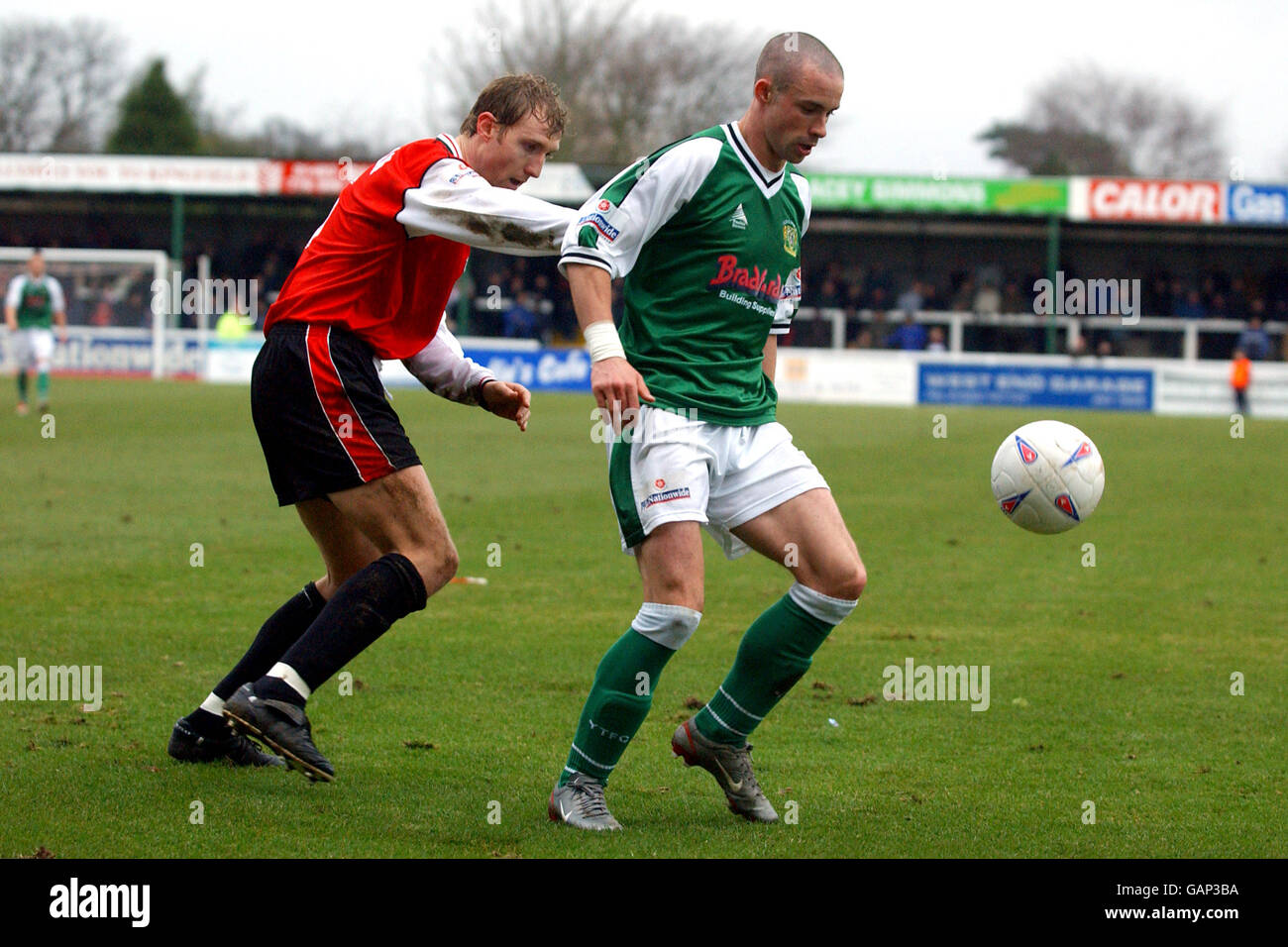 Soccer - Nationwide Conference - Woking v Yeovil Town Stock Photo - Alamy