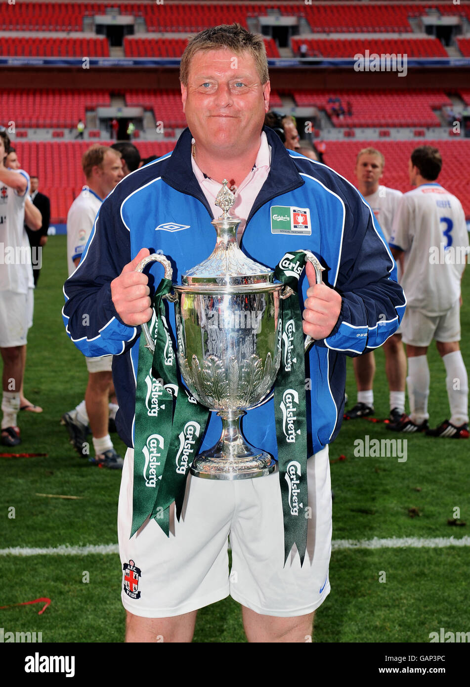 Soccer fa vase final kirkham lowestoft town wembley stadium hi-res ...