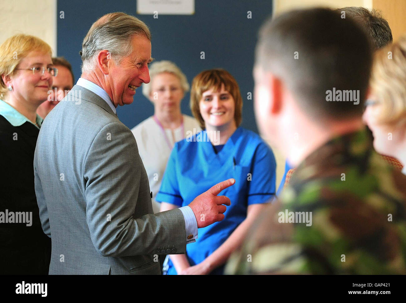 Prince visits RCDM Stock Photo - Alamy