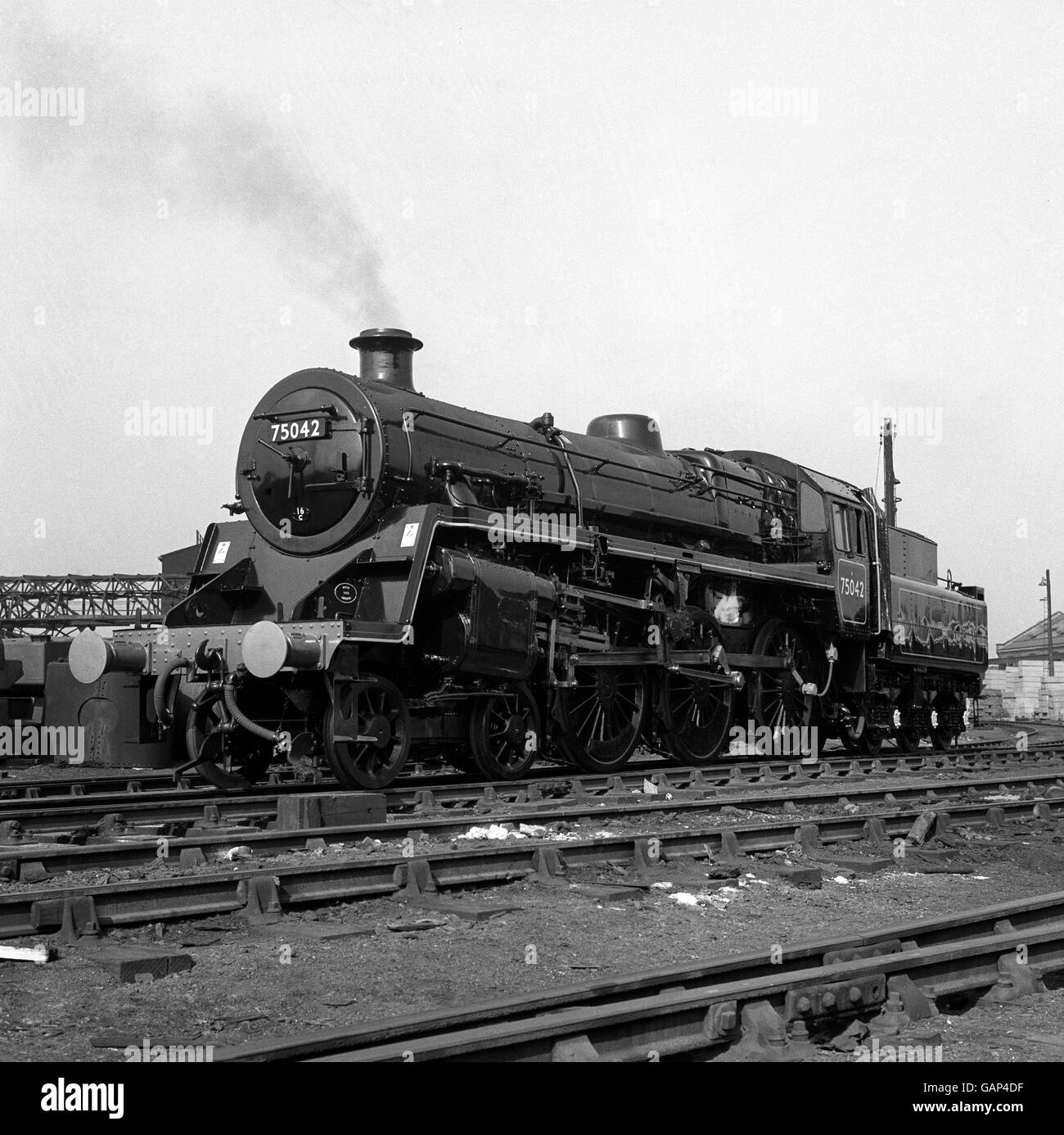 British Railways - Steam - Locomotives - Derby - 1963 Stock Photo - Alamy
