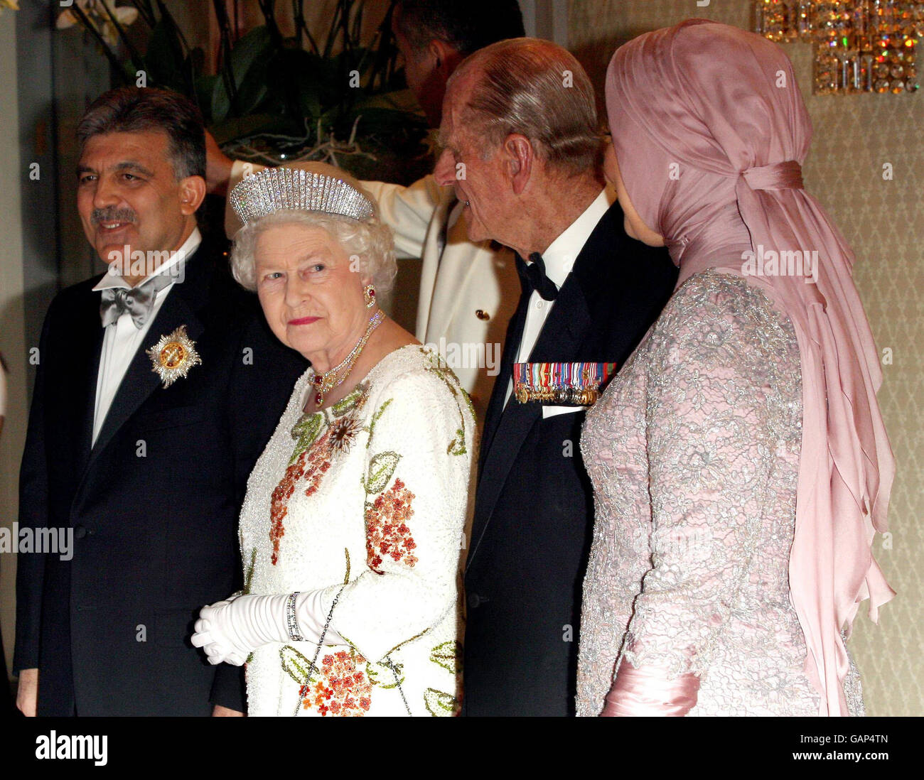 Queen's state visit to Turkey Stock Photo - Alamy