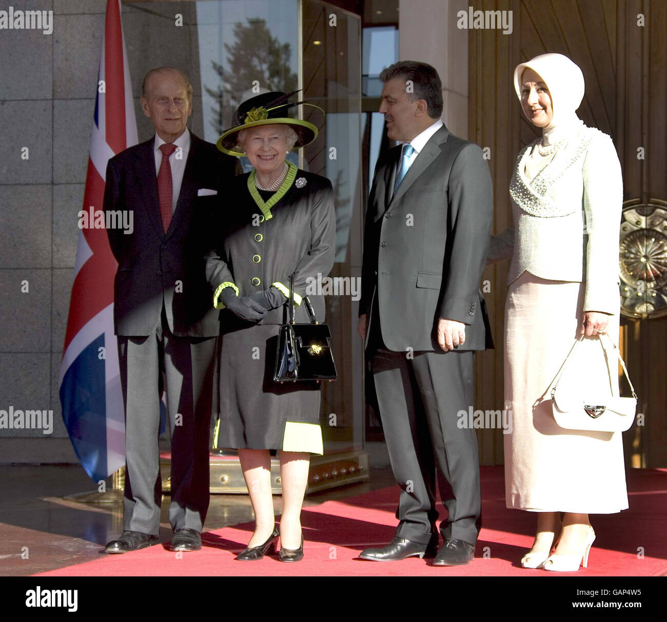 Queen's state visit to Turkey Stock Photo - Alamy