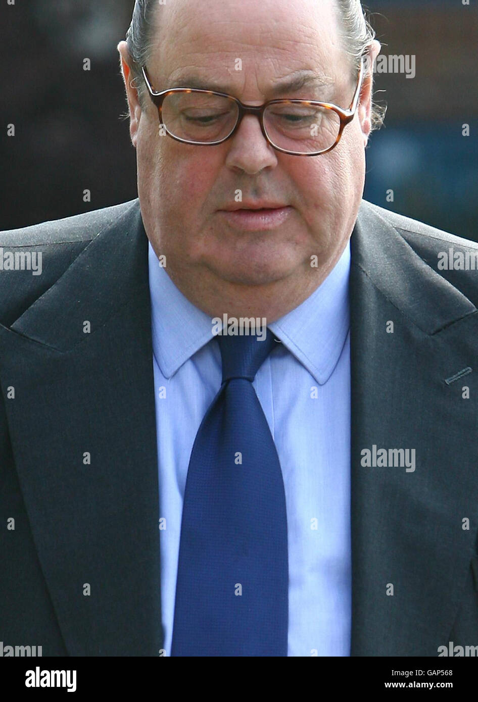 Nicholas Soames, MP, arrives at Crawley Magistrates Court in West ...