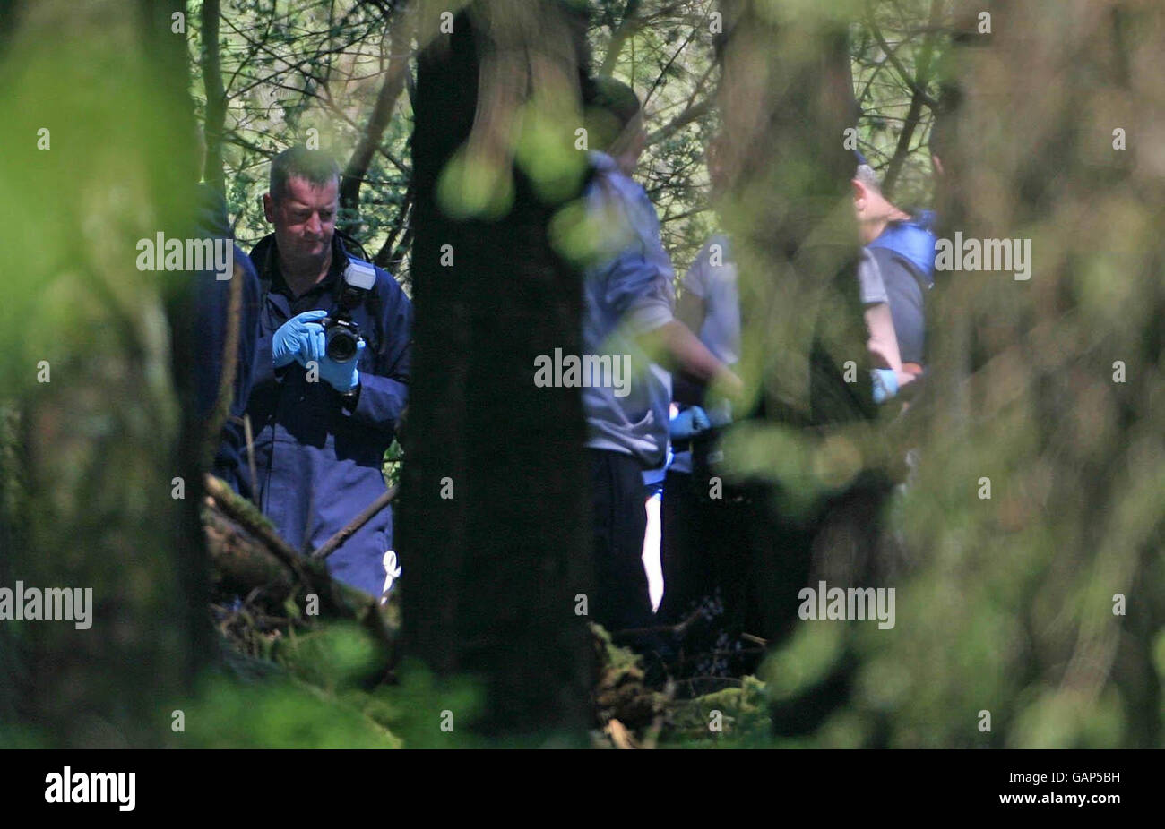 Police search for missing model Stock Photo - Alamy