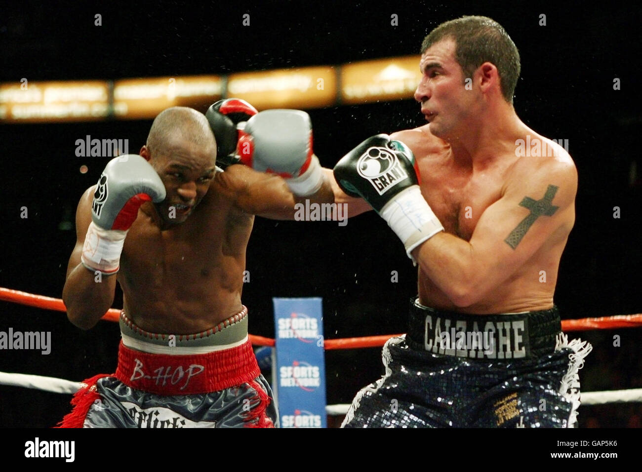 Boxing - Light-Heavyweight Title - Joe Calzaghe v Bernard Hopkins ...